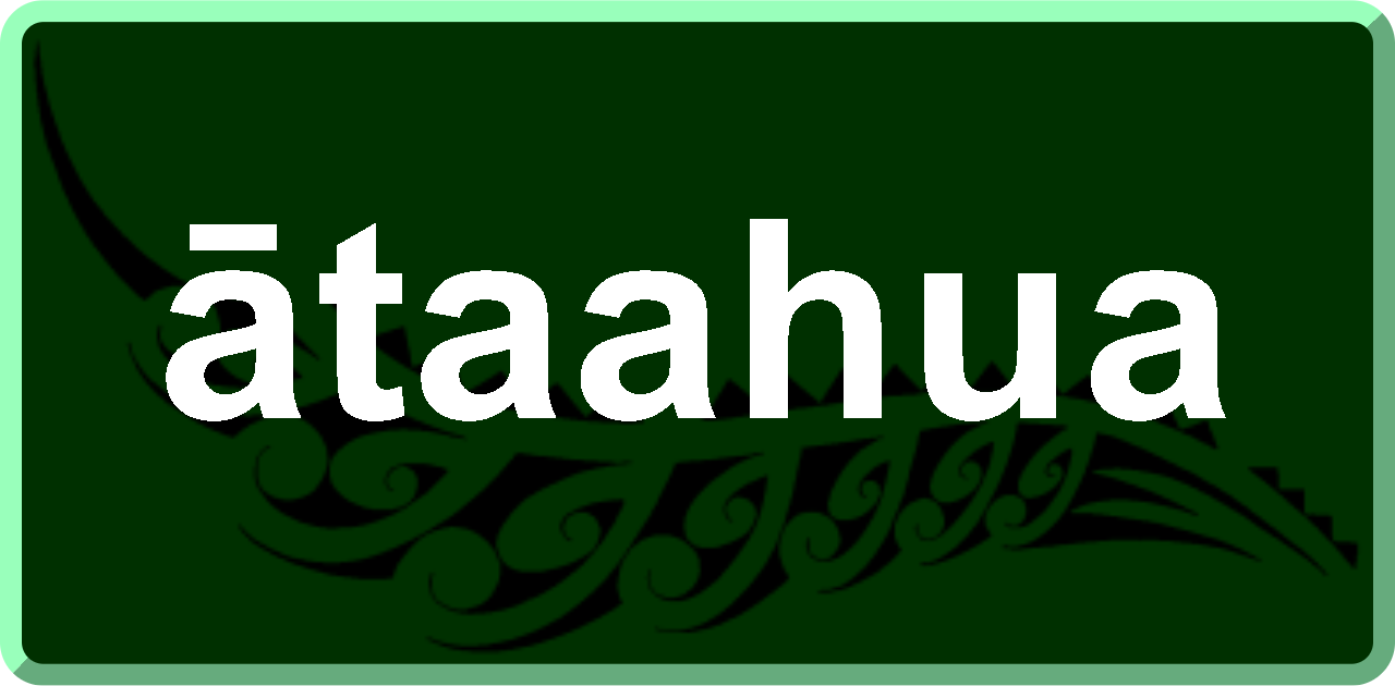 ātaahua: beautiful